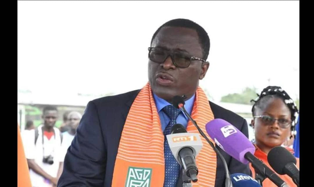 Inauguration de l'agora d'Abobo, un complexe socio-sportif et